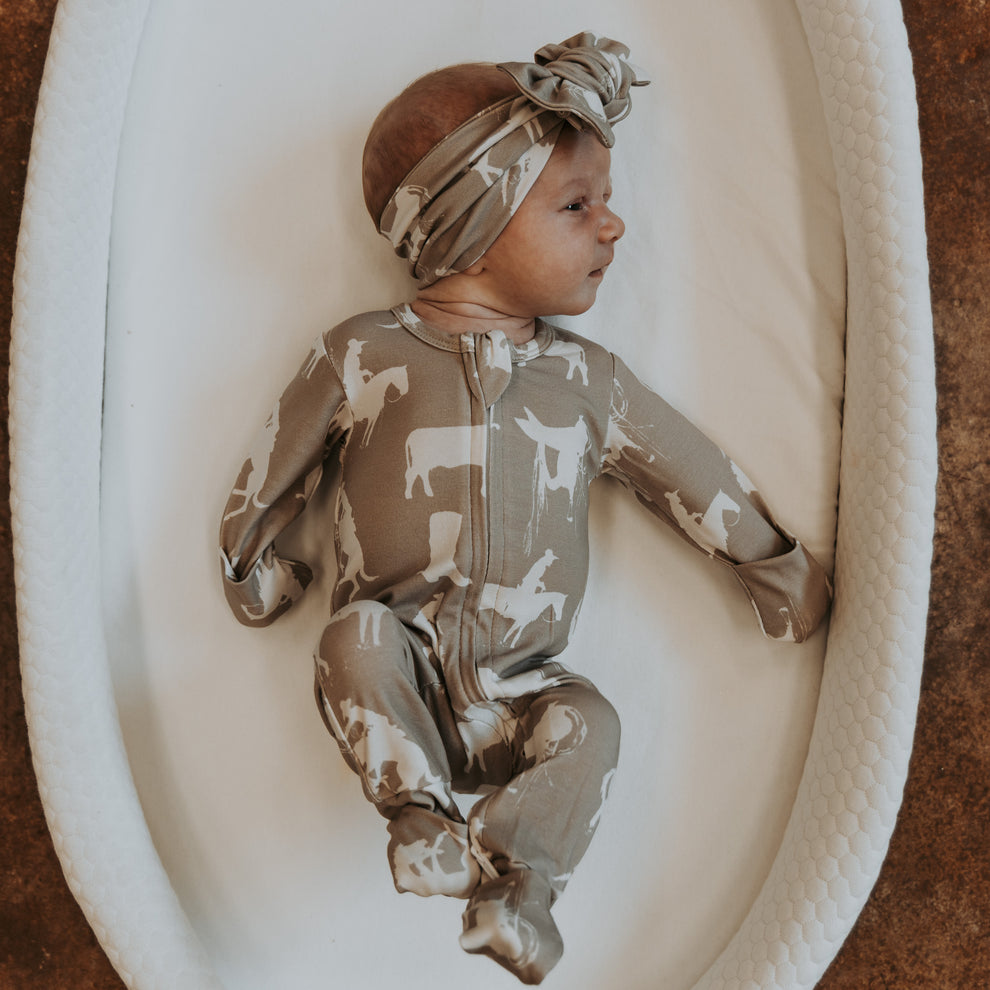 Rustic Roots Folding Feet Jammies – Cowkid Clothing Company