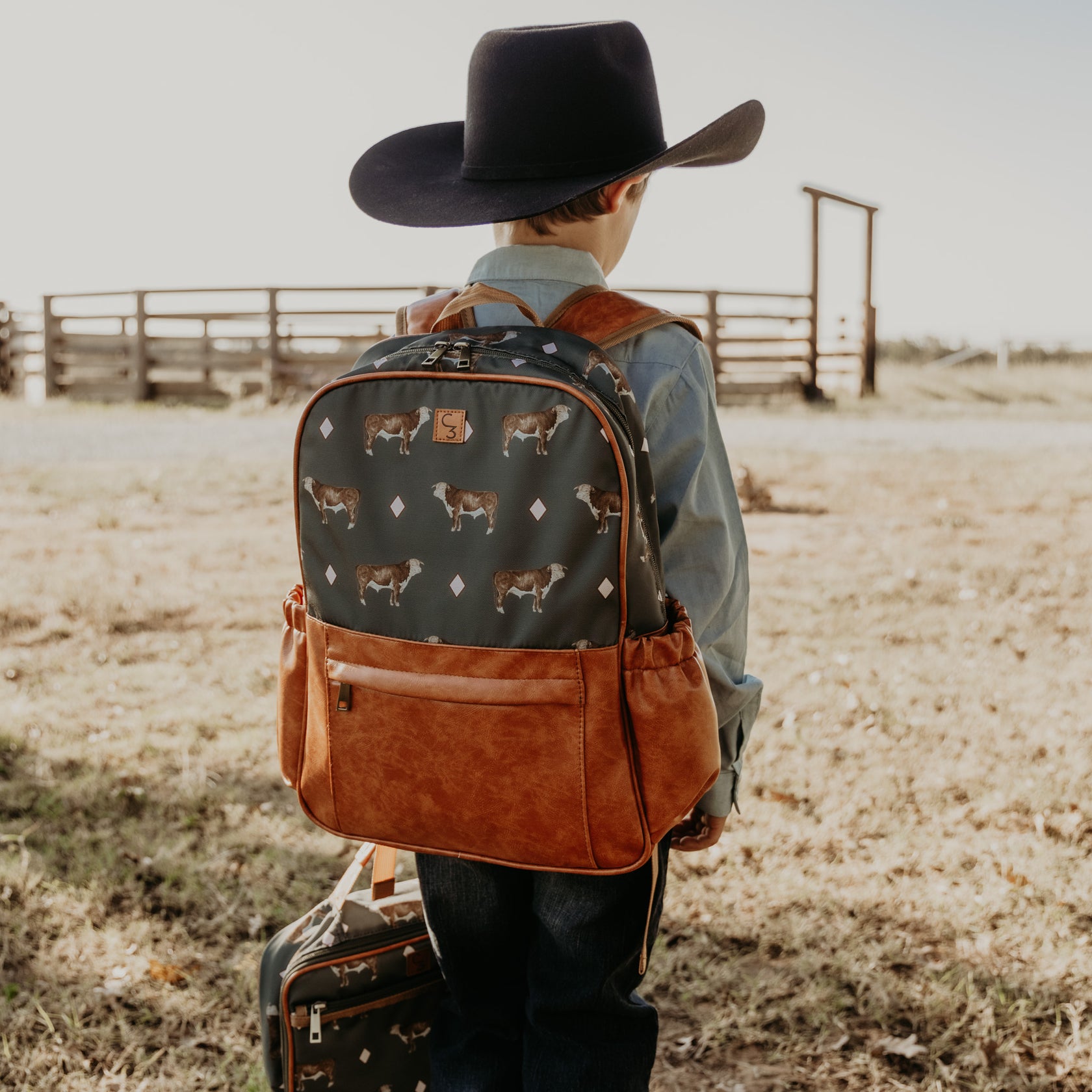 Hereford Bull Backpack – Cowkid Clothing Company