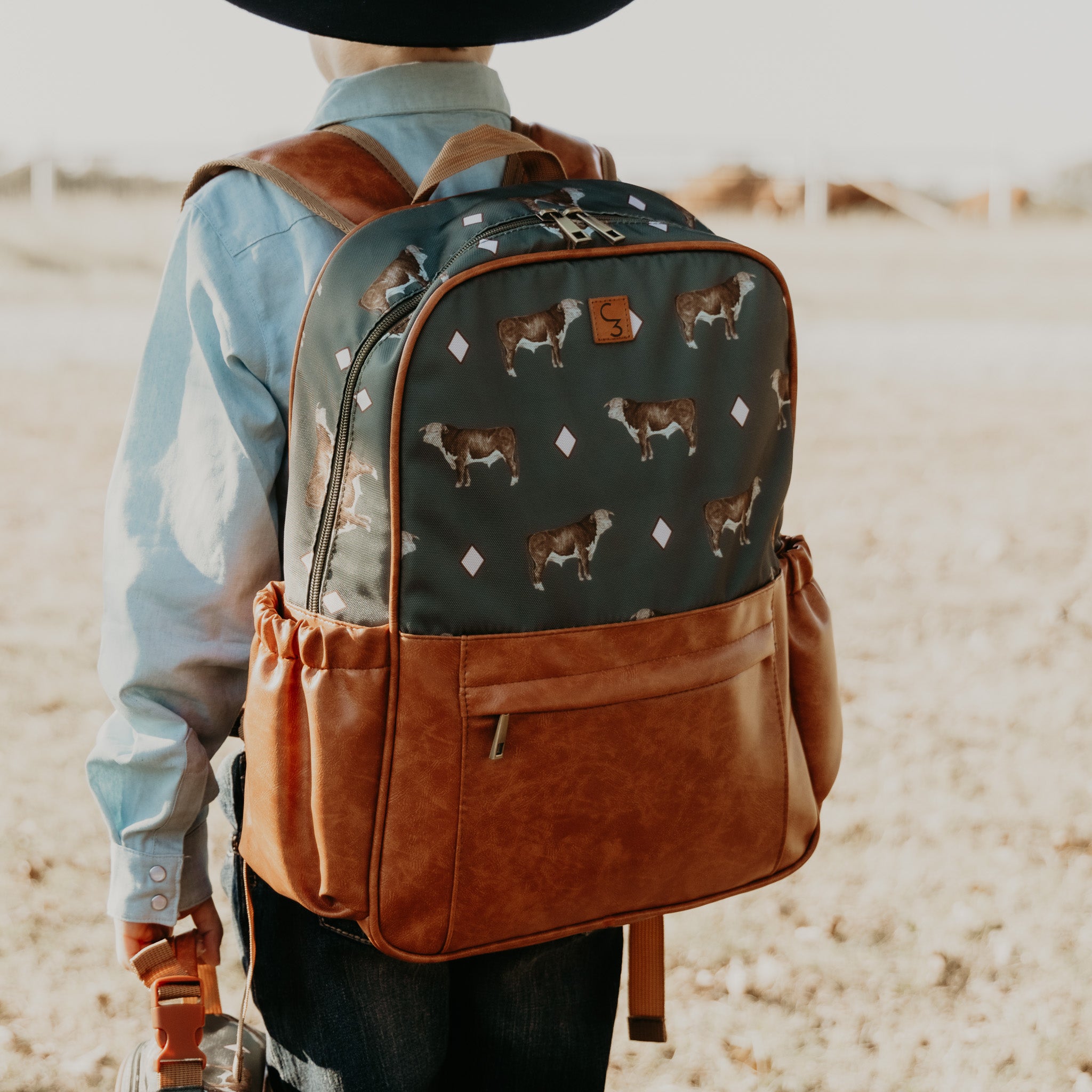 Hereford Bull Backpack – Cowkid Clothing Company