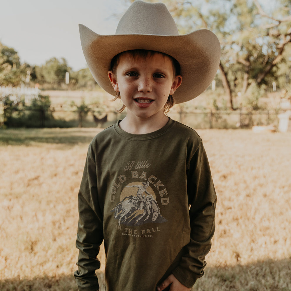 A Little Cold Backed in the Fall Long Sleeve Shirt – Cowkid Clothing ...
