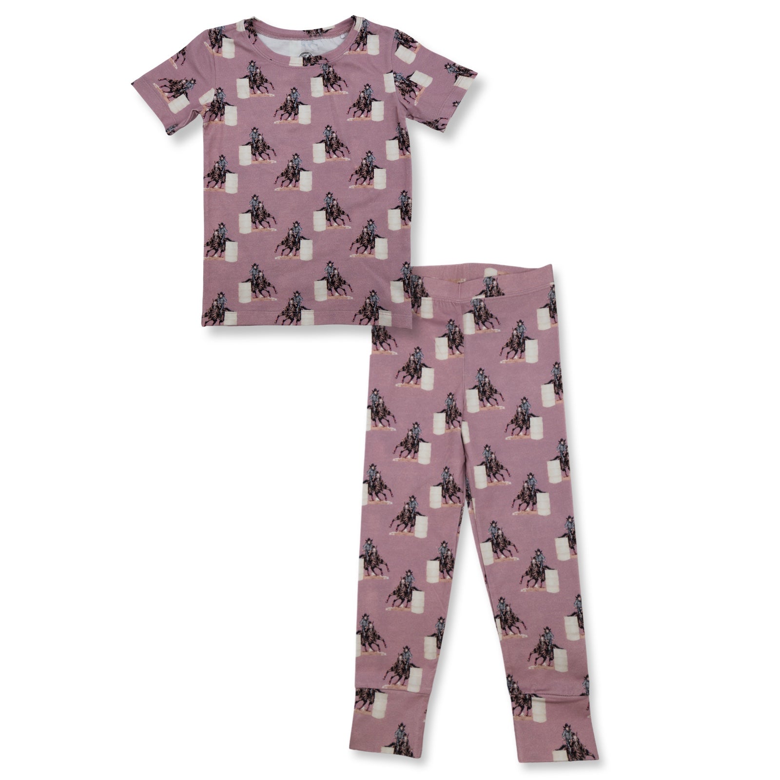 Barrel Racer Short Sleeve Set – Cowkid Clothing Company