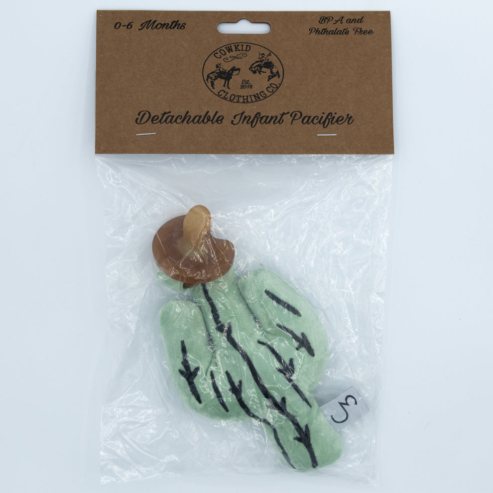 Cactus Detachable Pacifier – Cowkid Clothing Company