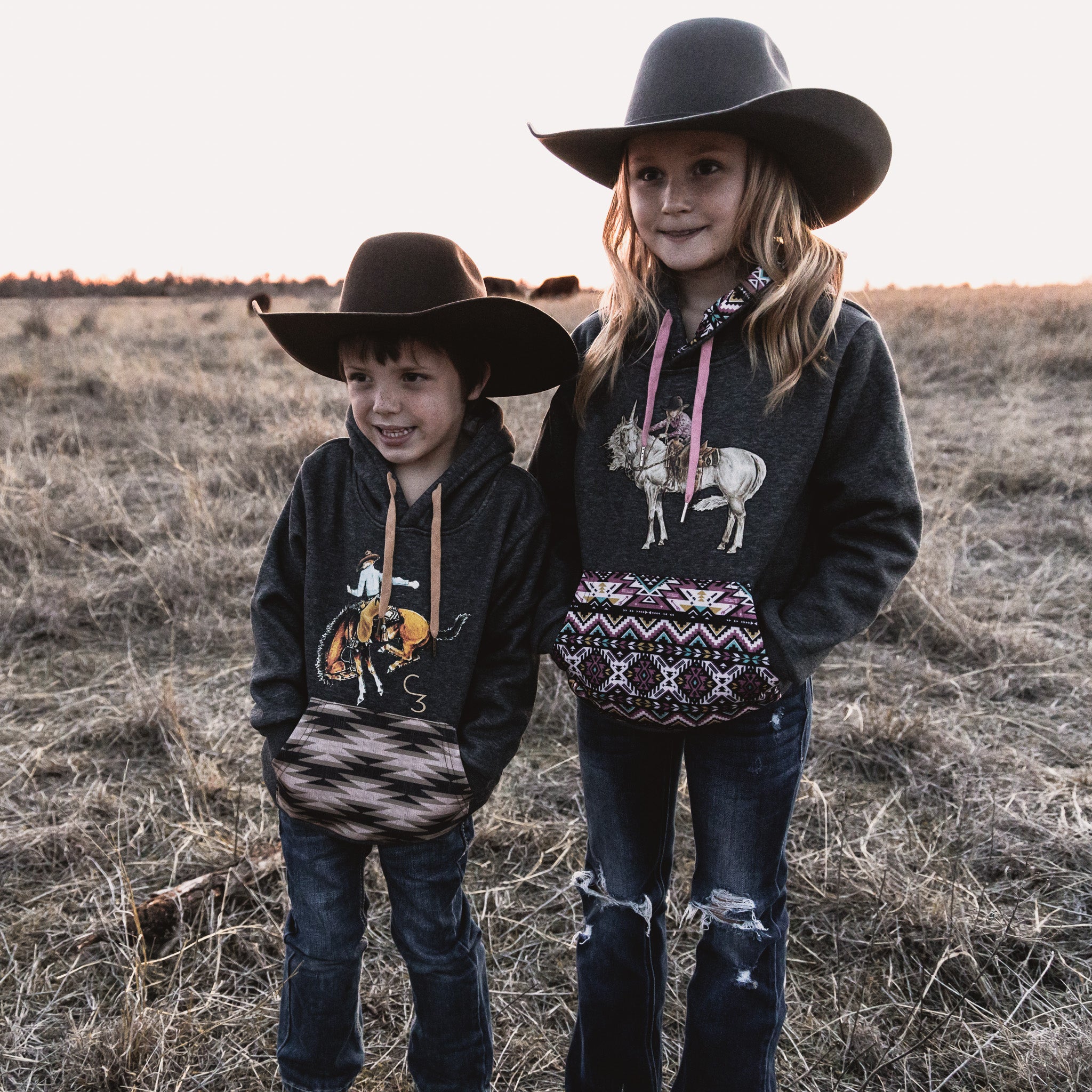 C3 Bronc Hoodie – Cowkid Clothing Company